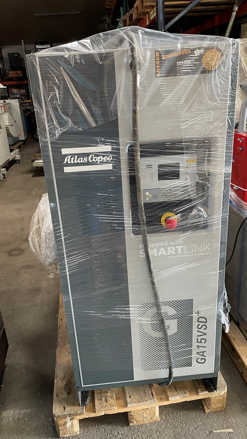 Used ATLAS COPCO COMPRESSOR GA15VSD year 2016 | PressCity
