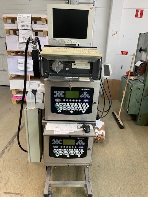 Domino A400 CP Ink Jet Coder -addressing | Press Trading Denmark APS