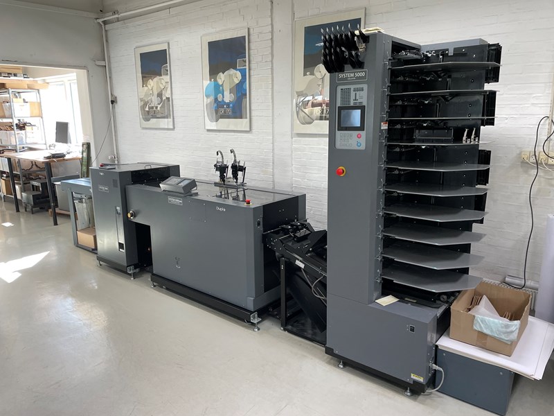 Used Duplo System 5000 Pro Dynamic booklet maker year 2011 | PressCity
