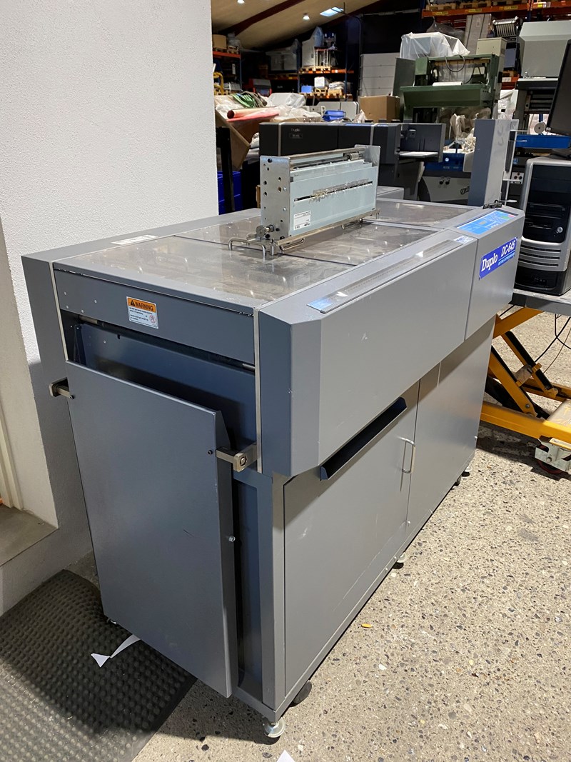 Duplo DC-645 Slitter/Cutter/Creaser | Press Trading Denmark APS