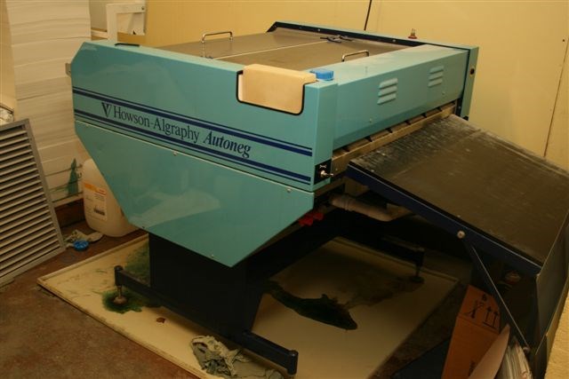 Used Howsen Algraphy Autoneg Plate processor year 1996 | PressCity