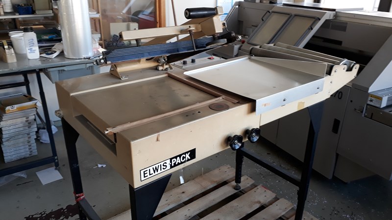 Used Elwis-Pack LM3744 foil backing machine | PressCity