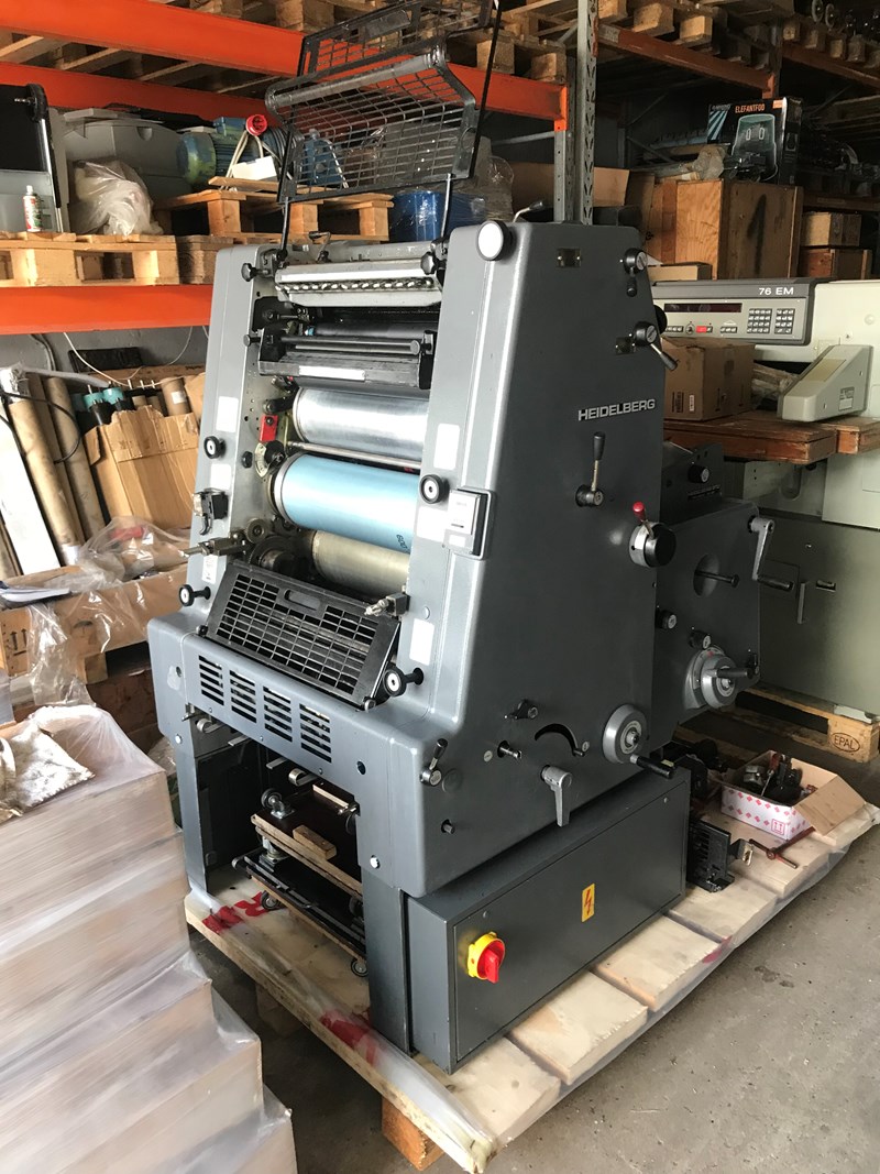 1 color Used Heidelberg GTO 46 N+P year 1983 | PressCity