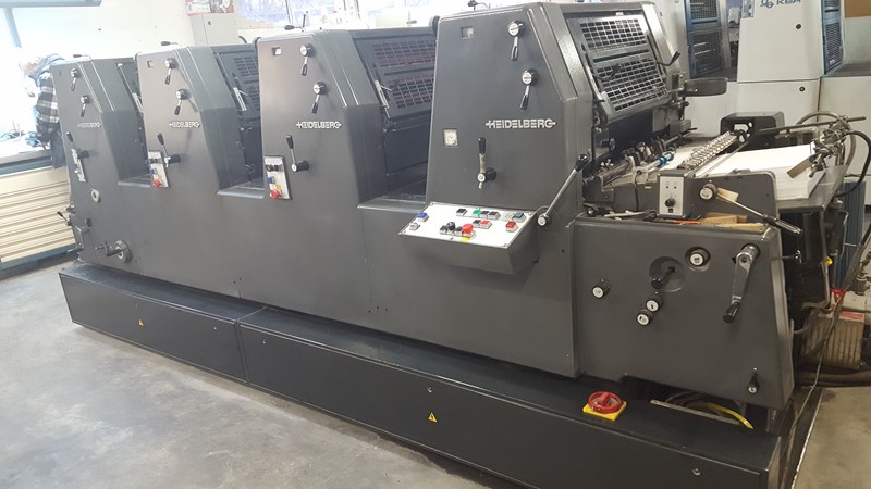 4 color Used Heidelberg GTO 52-4 1998 year 1998 | PressCity