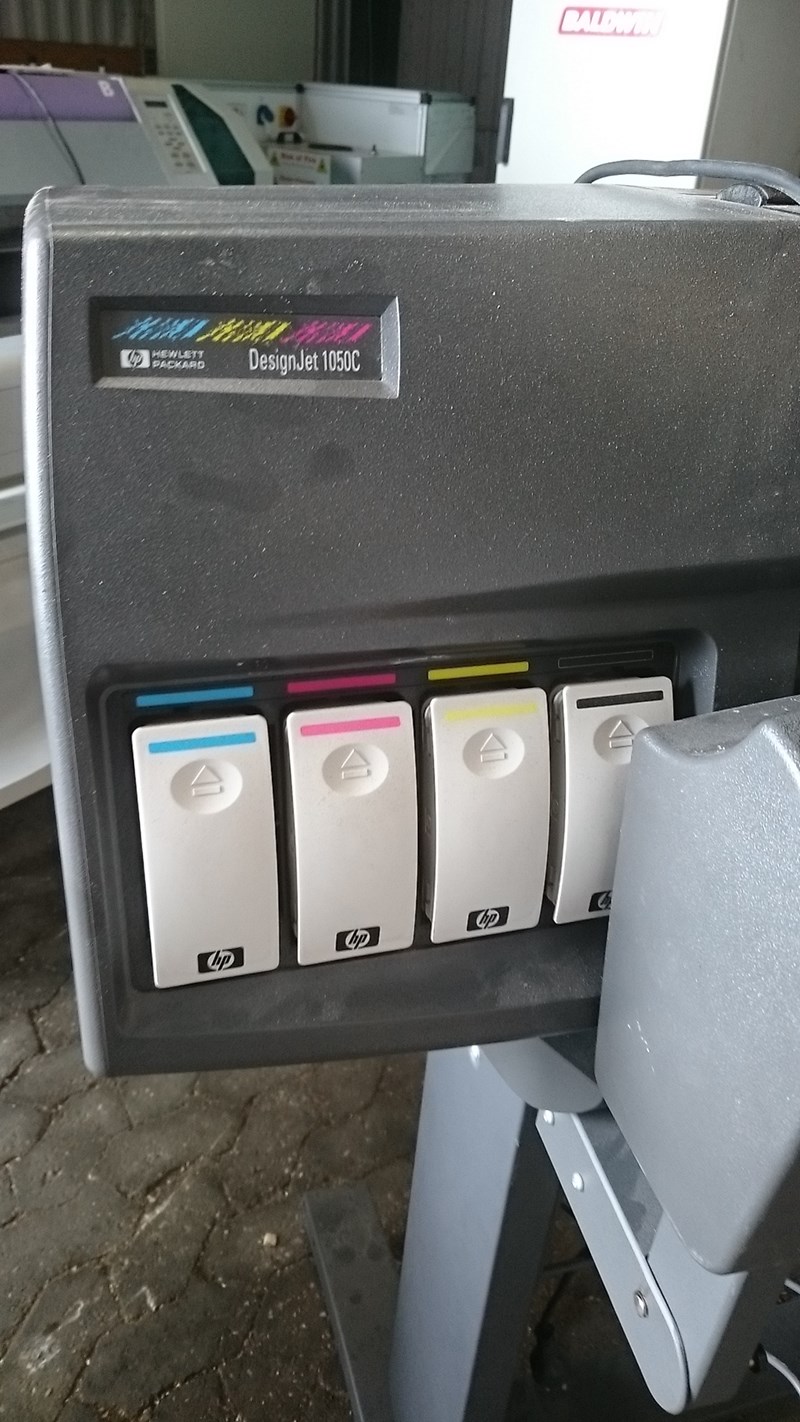 Used HP Design Jet 1050C Color Plotter | PressCity