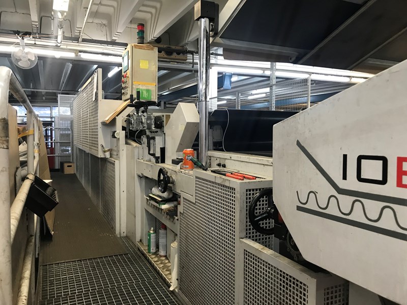 Used IO BOX CD1650 laminating Paper to board 2008 super condition year ...