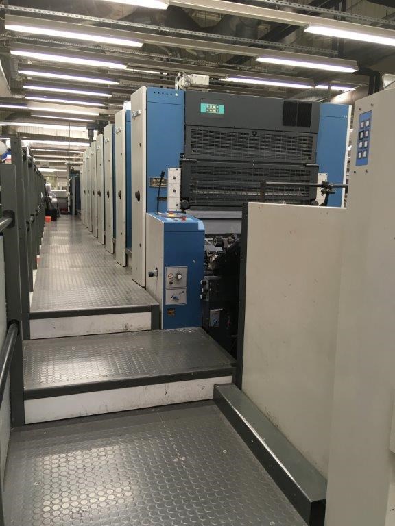 7 color Used KBA Rapida 105-7 + L "CX 1,2 mm" UV year 2003 | PressCity