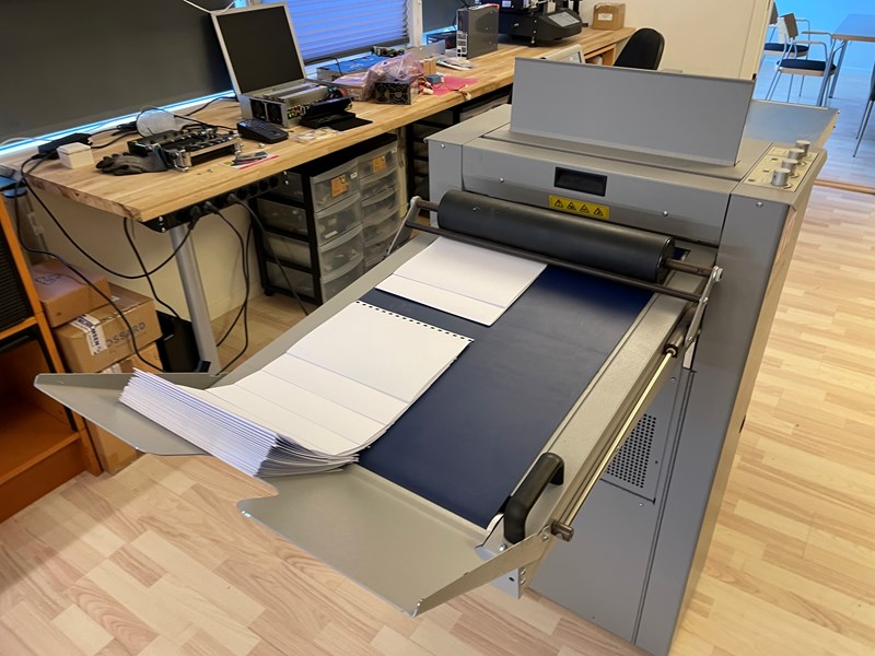 Used Morgana Digifold Pro Crease & Fold year 2008 | PressCity