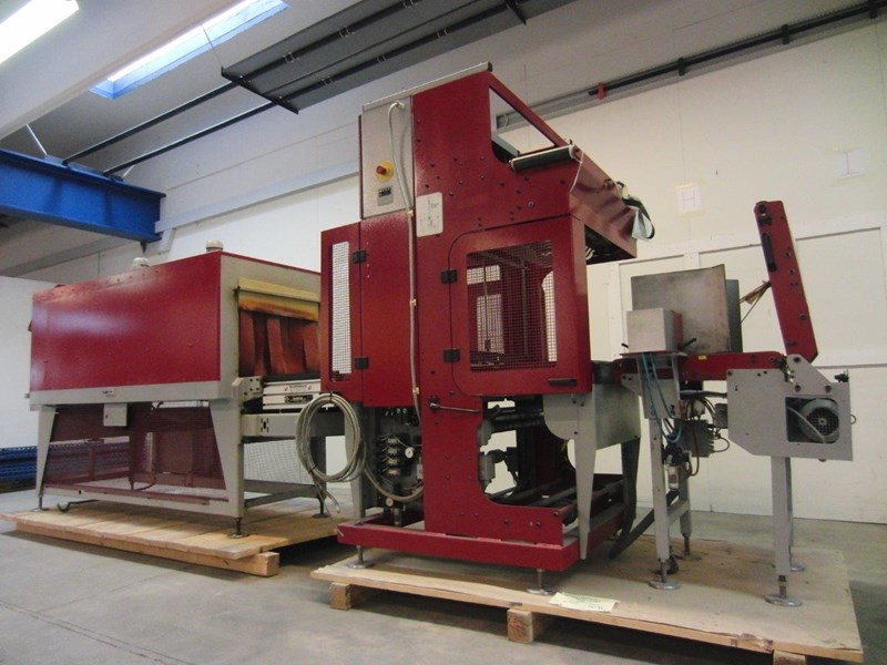 Used Müller Martini folie packing machine 6254 Overhauled by Müller ...