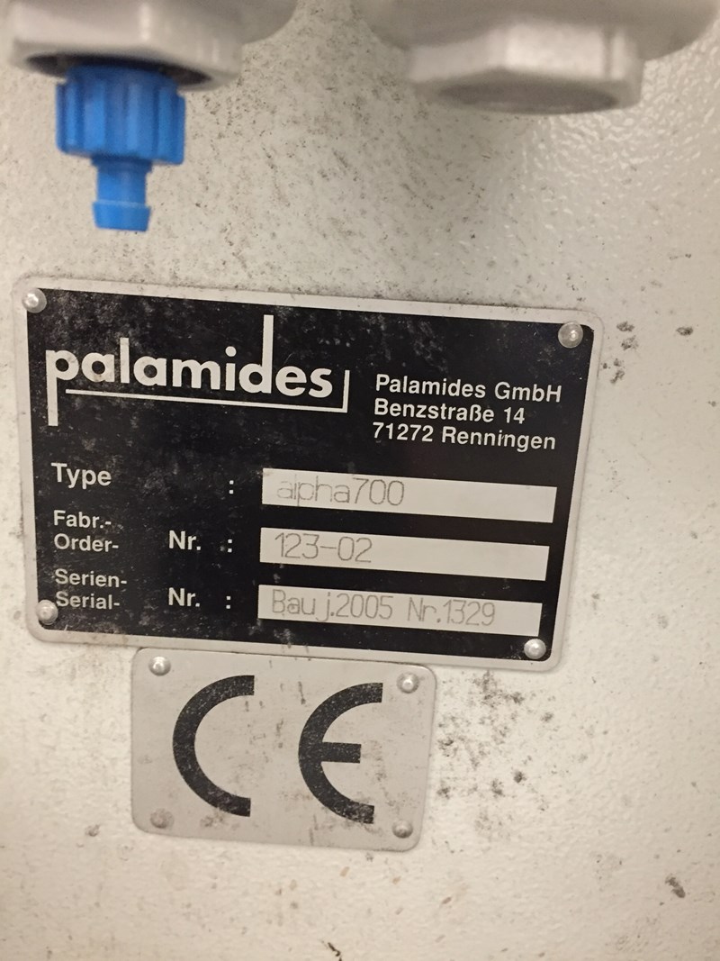 Used Palamides Alpha 700 year 2005 | PressCity
