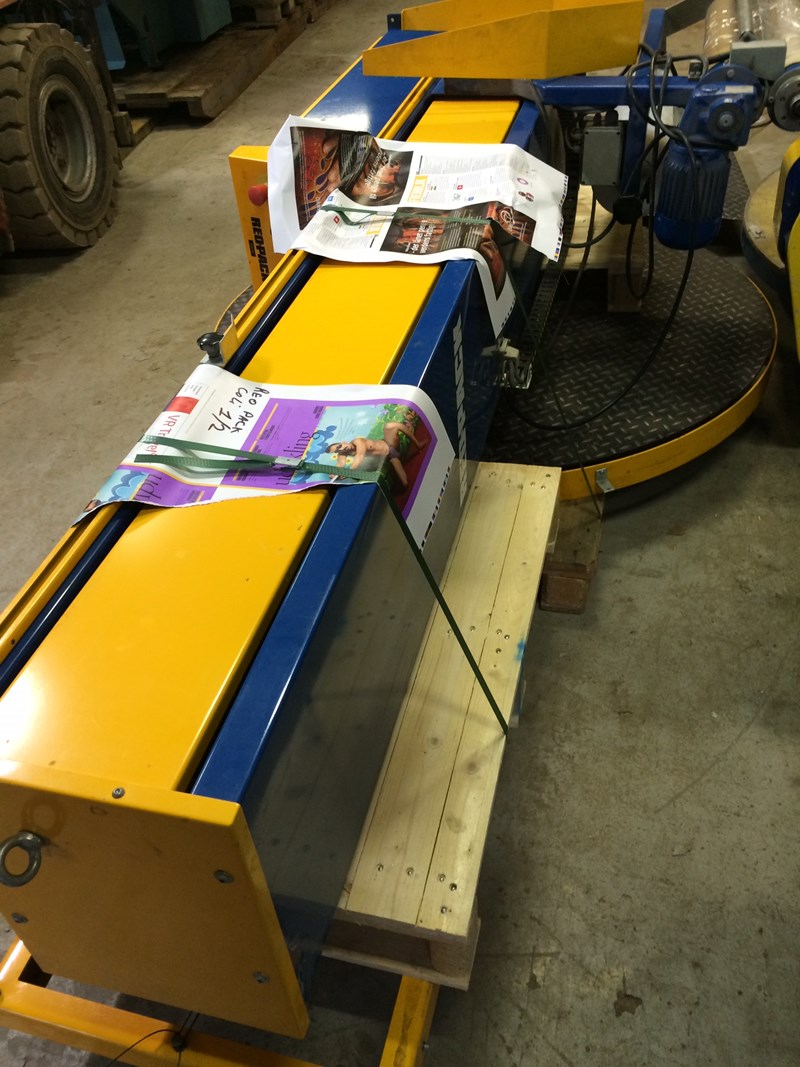 Used Pallet foil Wrapper F 1400 | PressCity