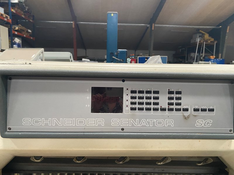 Used Schneider Senator 76 SC cutting machine year 1988 | PressCity