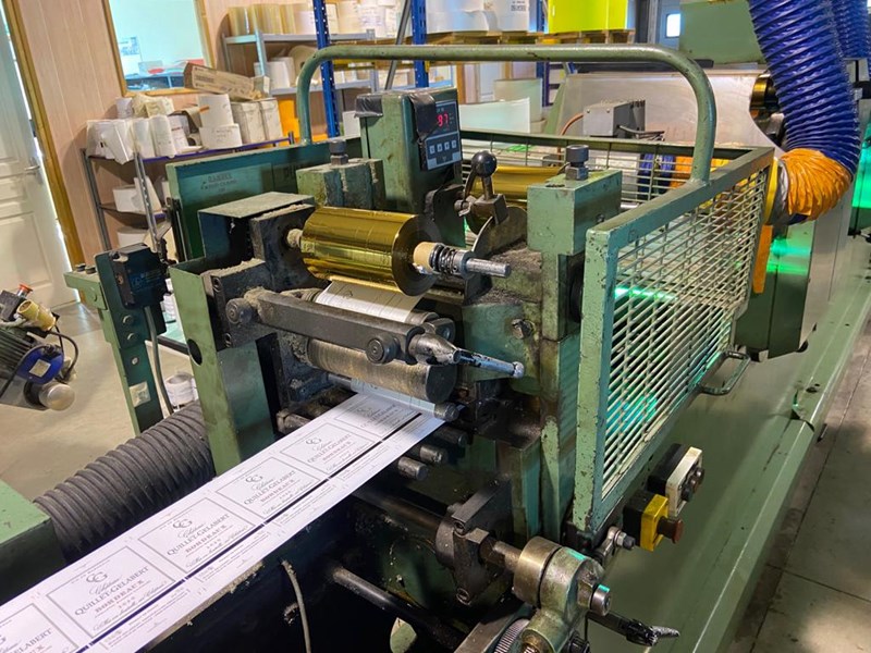 Used Gallus label printing machine – letterpress year 1980 | PressCity