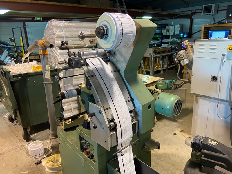 Used Gallus label printing machine – letterpress year 1980 | PressCity