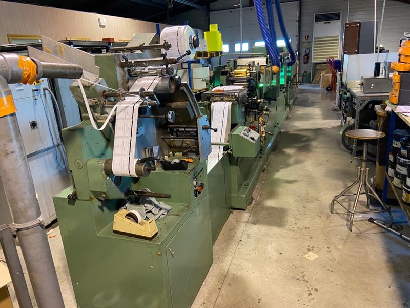 Used Gallus label printing machine – letterpress year 1980 | PressCity