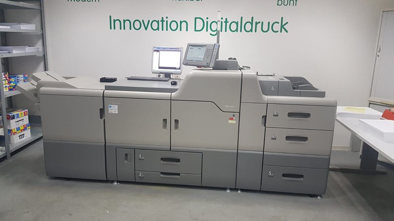 4 color Used Ricoh Pro C751 including free Tonner and parts year 2015 ...