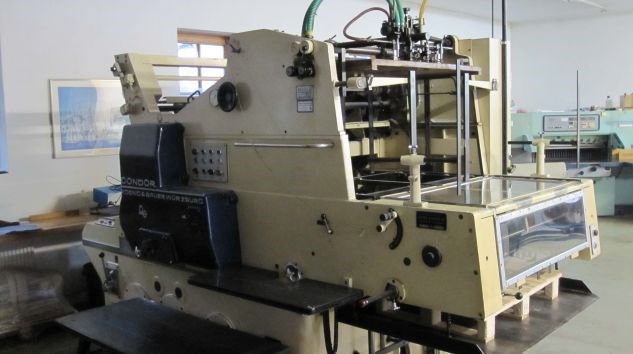 1 color Used KBA Condor 111 year 1968 | PressCity