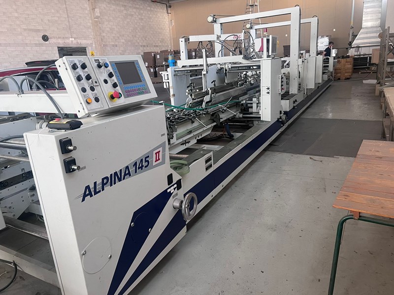 Used Bobst Alpina 145 II - MOT/A3 year 2005 | PressCity
