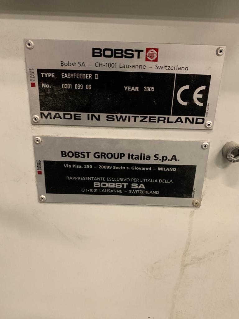 Used Bobst EASYFEEDER II year 2005 | PressCity