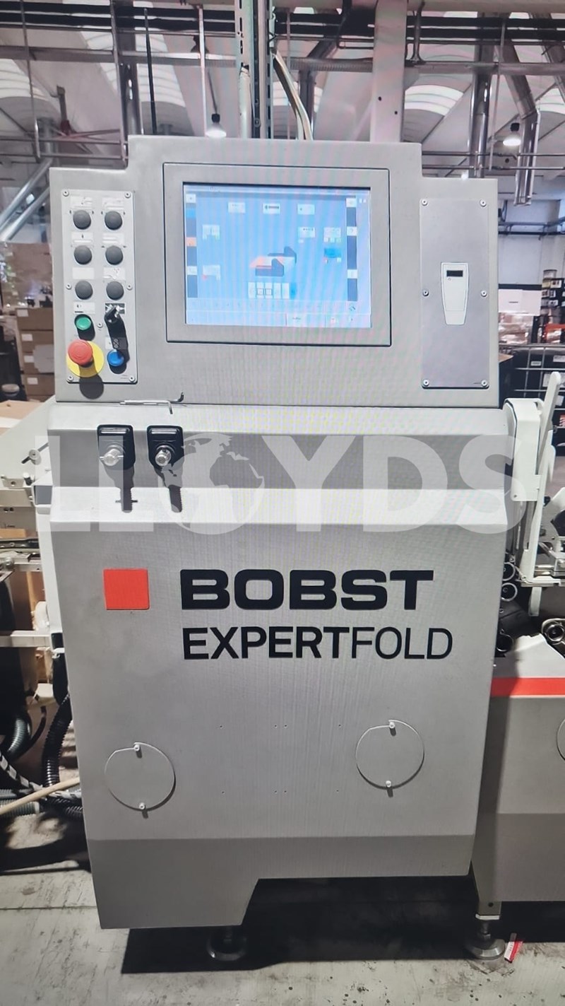 Usado Bobst EXPERTFOLD 80 A-1; Easyfeeder GT; Cartonpack GT year 2015 ...