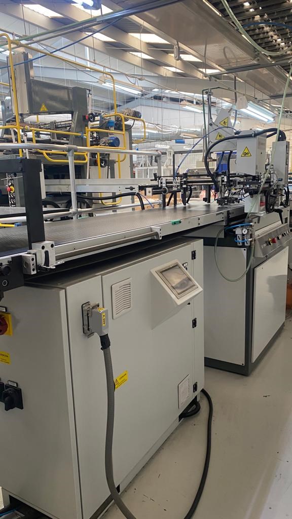 Used Emmeci MC92DB rigid box production line year 2017 | PressCity