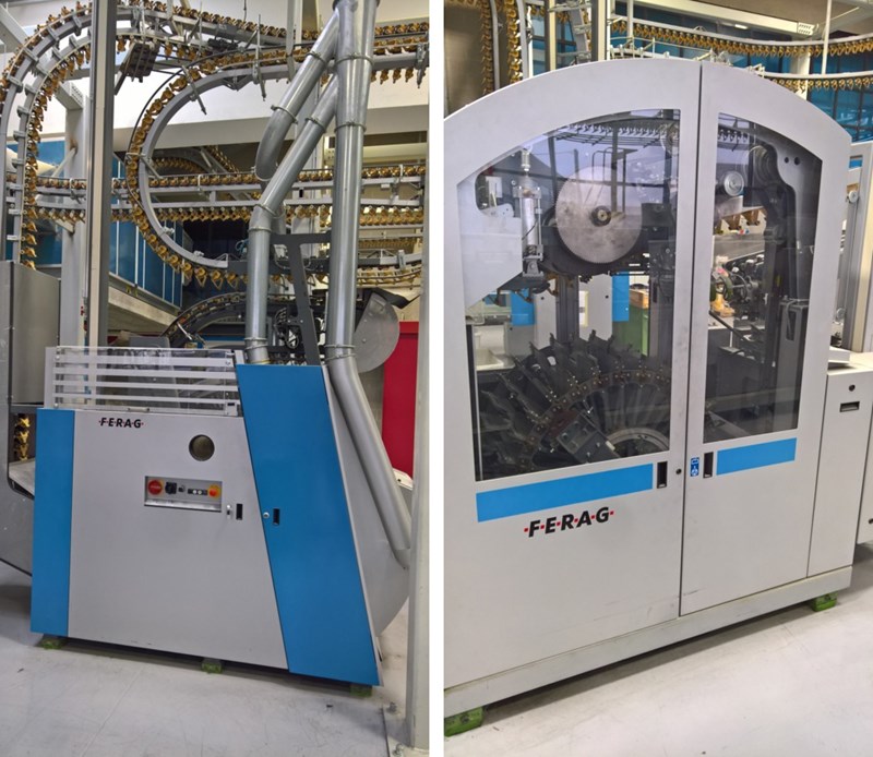 Used Ferag Stream Stitcher and SNT-U trimmer year 2006 | PressCity