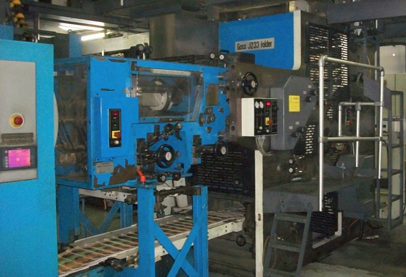 Used GOSS UNIVERSAL 70 Press line 546mm cut-off size. | PressCity