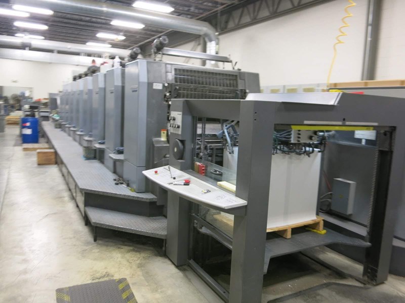 8 color Used Heidelberg CD102-8+L year 2001 | PressCity