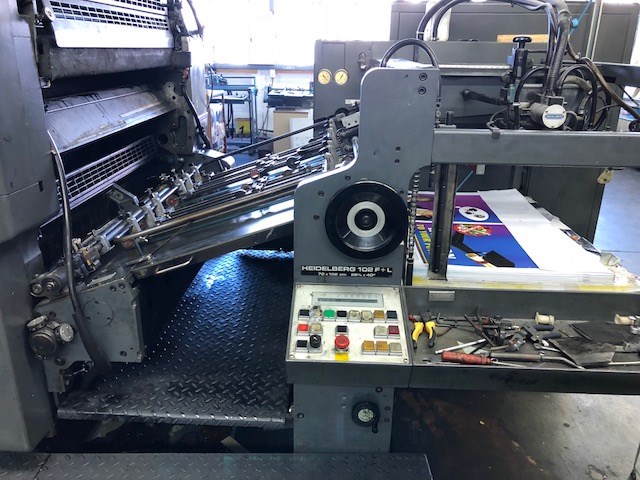5 color Used Heidelberg Five colour plus coater year 1988 | PressCity