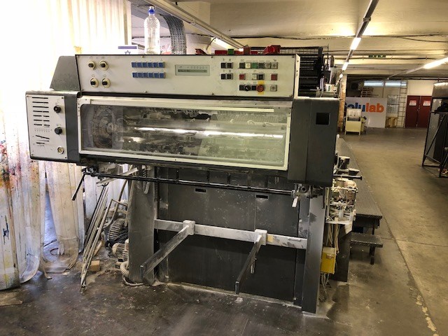 5 color Used Heidelberg Five colour plus coater year 1988 | PressCity
