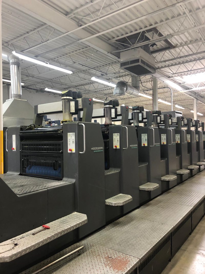 8 color Used Heidelberg SM 74 year 1999 | PressCity