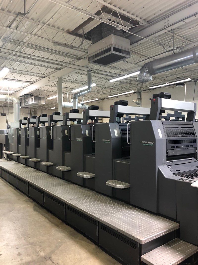 8 color Used Heidelberg SM 74 year 1999 | PressCity
