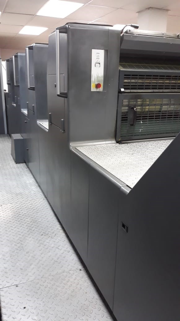 4 color Used Heidelberg Speedmaster four colour press SM74-4P3 year ...