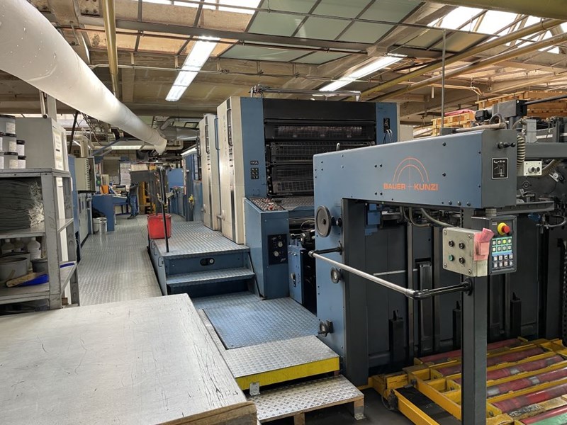 Used 1995 KBA MetalStar 1 - Complete Metal Decorating Line year 1995 ...