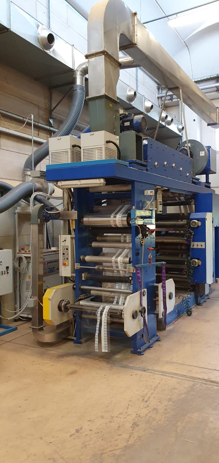 Used 2010 Rotoflex 4 Colour Flexographic Printing Press year 2010 ...