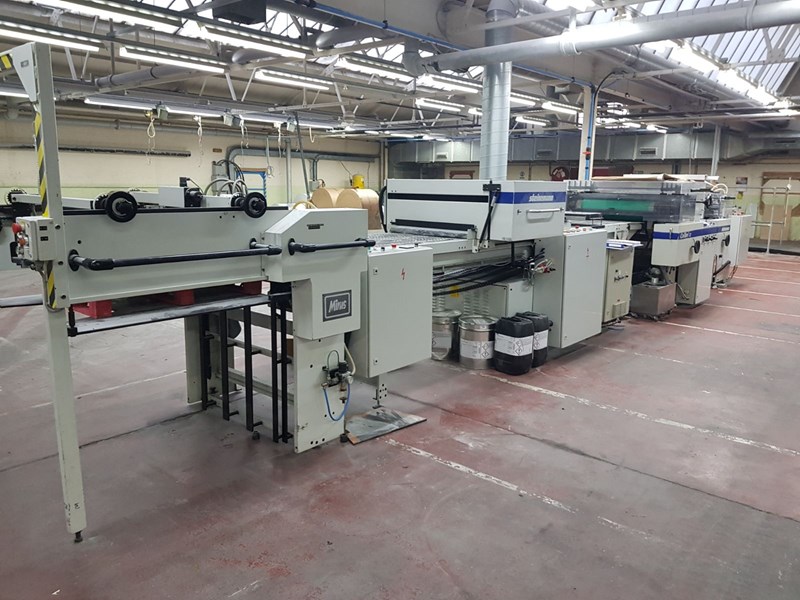 Used Steinemann Colibri 72 UV Varnishing Machine year 1994 | PressCity