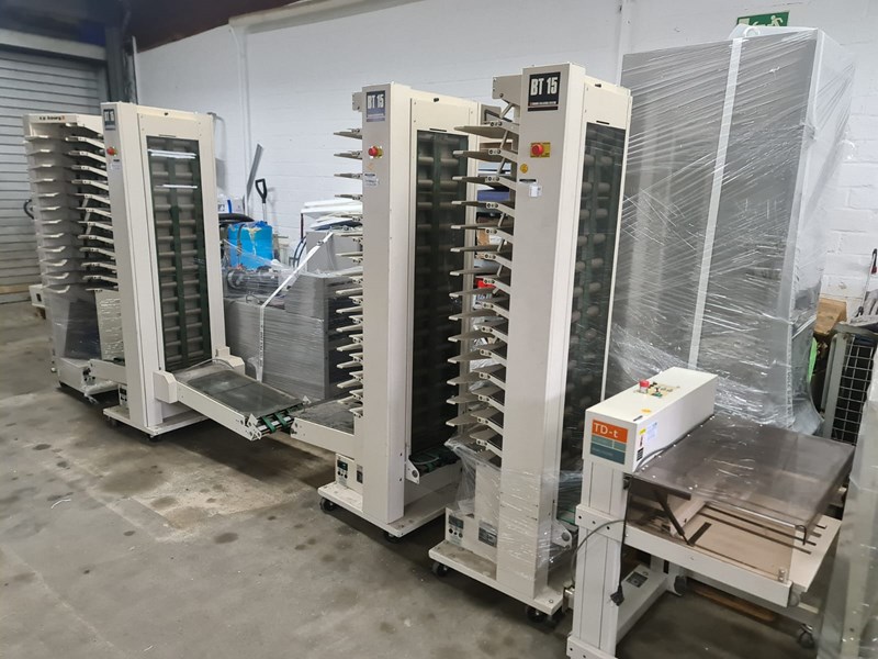 Used Bourg BT12 / BT15 - 57 station collator year 1994 | PressCity