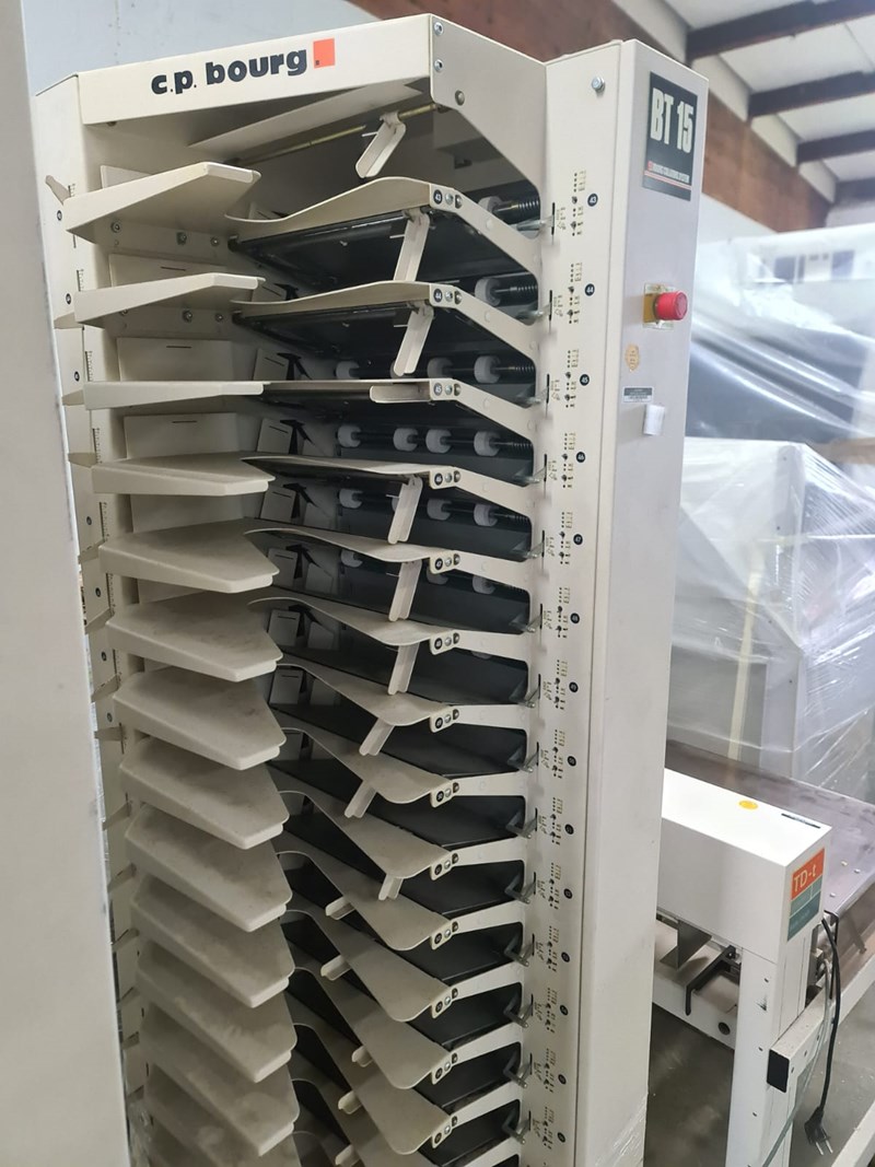 Used Bourg BT12 / BT15 - 57 station collator year 1994 | PressCity