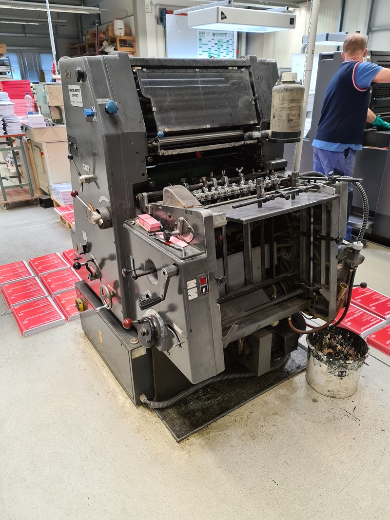 1 color Used Heidelberg GTO 46 + NP year 1976 | PressCity