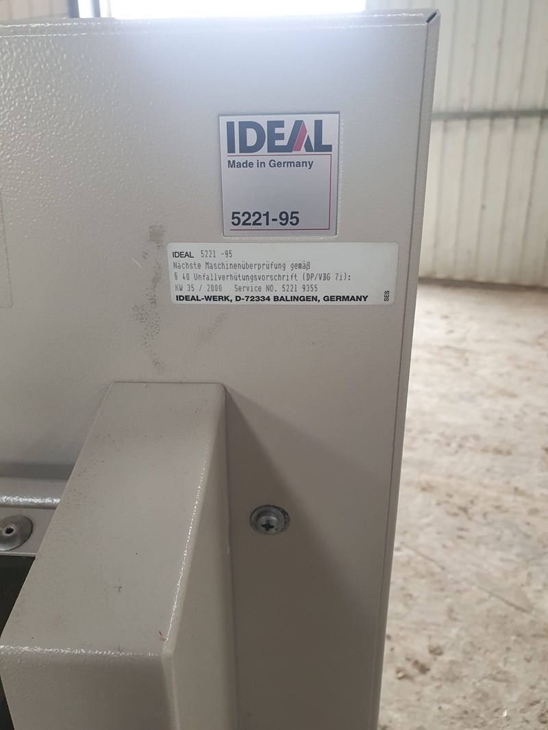 Used Ideal 5221-95 year 2000 | PressCity