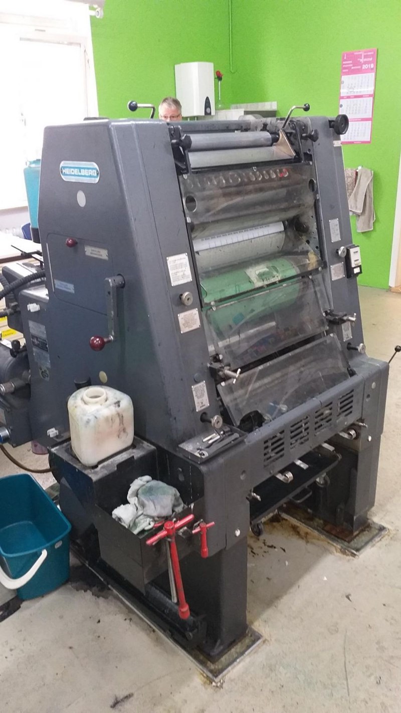 1 color Used Heidelberg GTO 46+ NP year 1981 | PressCity