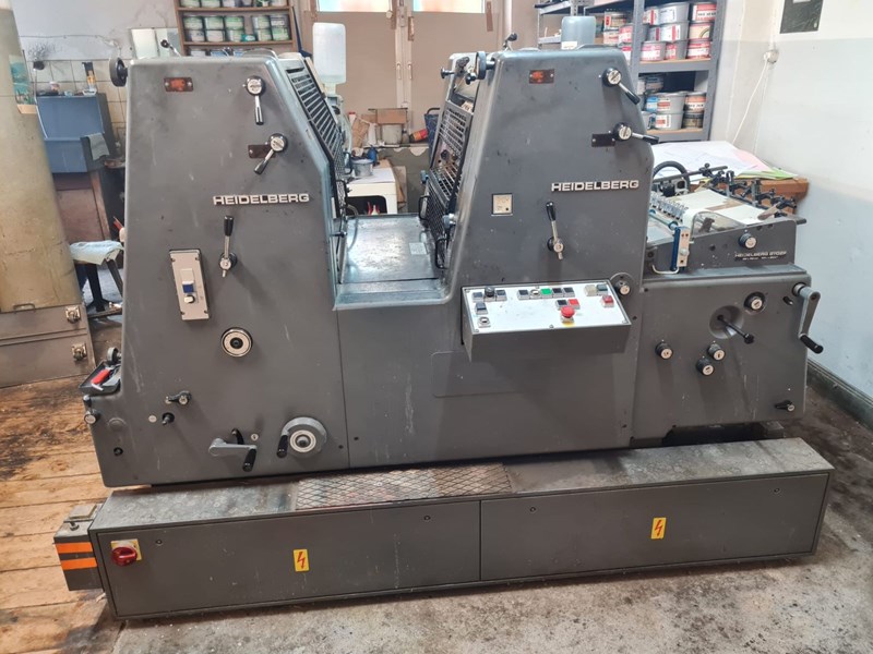 2 color Used Heidelberg GTOZP 52+ year 1987 | PressCity