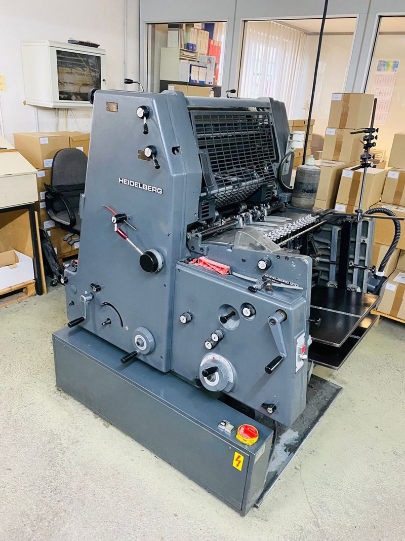 1 color Used Heidelberg GTO 52+ NP year 1984 | PressCity