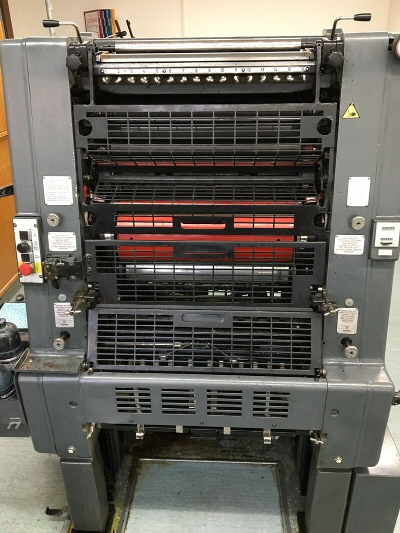 1 color Used Heidelberg GTO 52+ year 1983 | PressCity