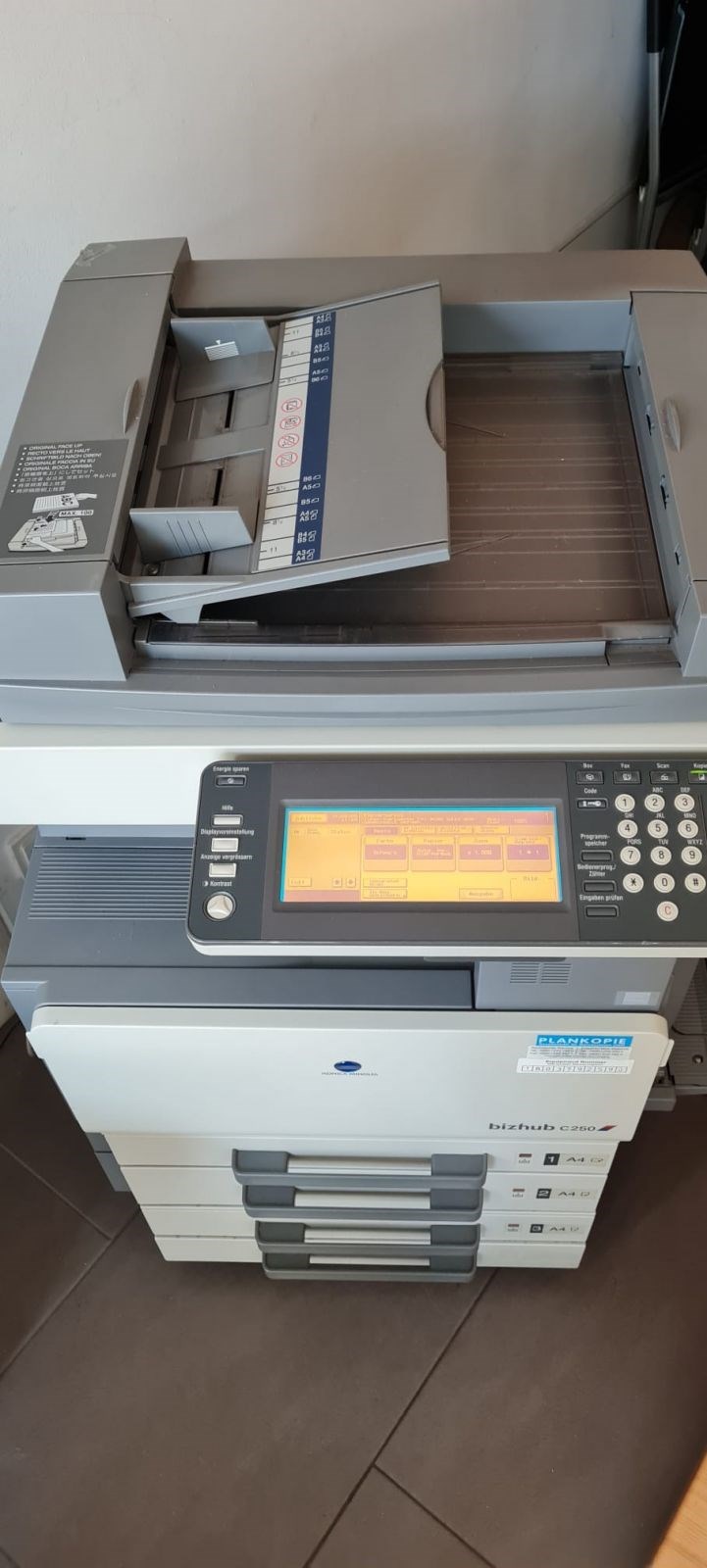 Used Konica Minolta Bizhub C250 | PressCity