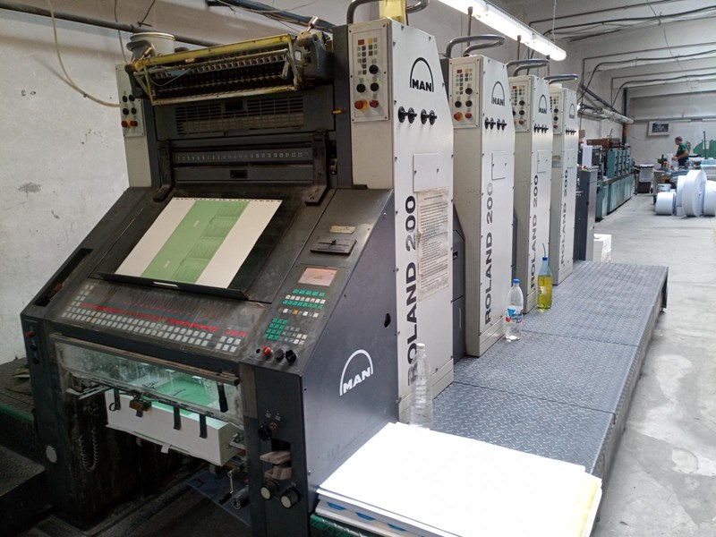 4 color Used MAN Roland R 204 E year 2006 | PressCity