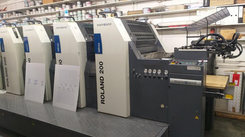 5 color Used MAN Roland R 205 E year 2008 | PressCity