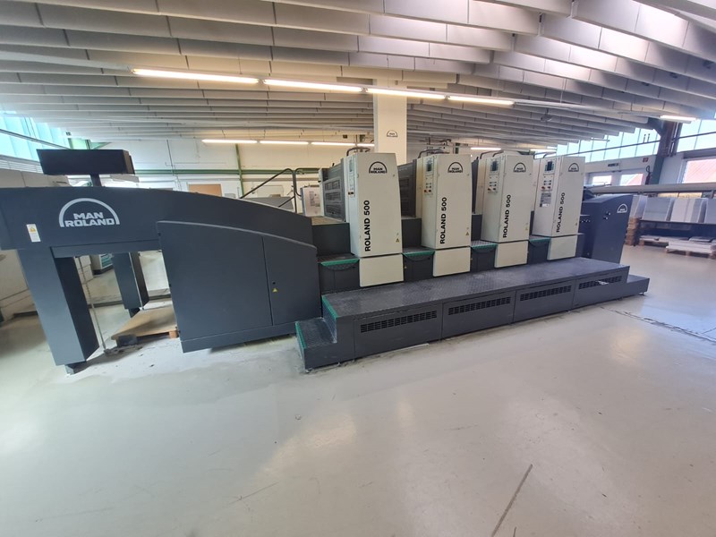 4 color Utilisé MAN Roland R 504 year 2005 | PressCity