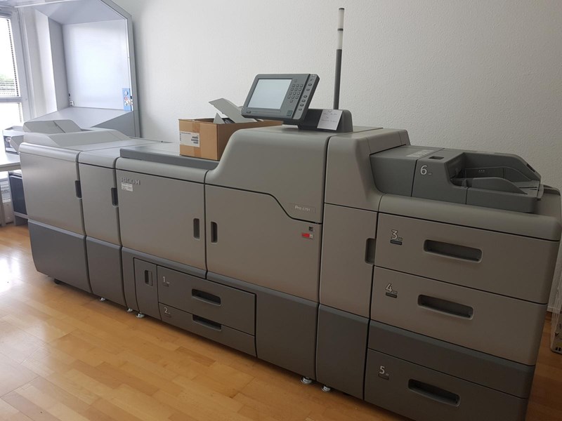 Used Ricoh Linoprint Pro C751 year 2013 | PressCity