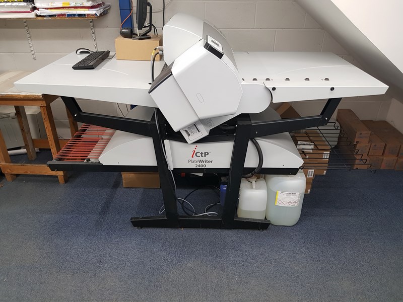Used Glunz & Jensen ICTP Platerwriter 2400 year 2010 | PressCity